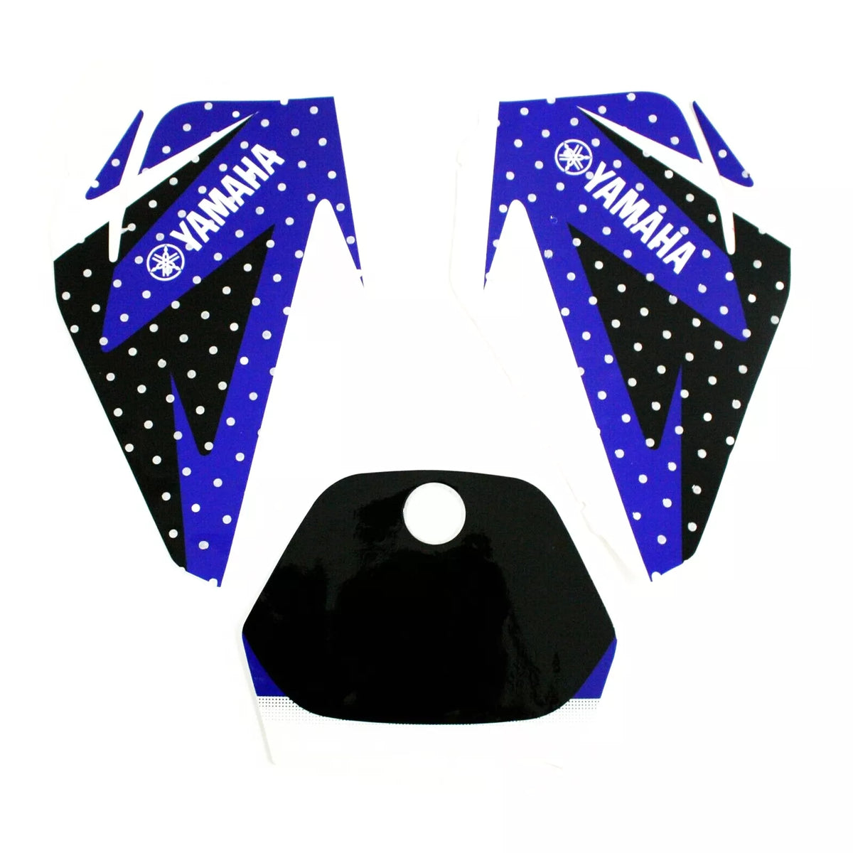 3M BLUE Decals Graphics Sticker Kit YAMAHA PEEWEE 80 PW80 PY80 Fairing ...